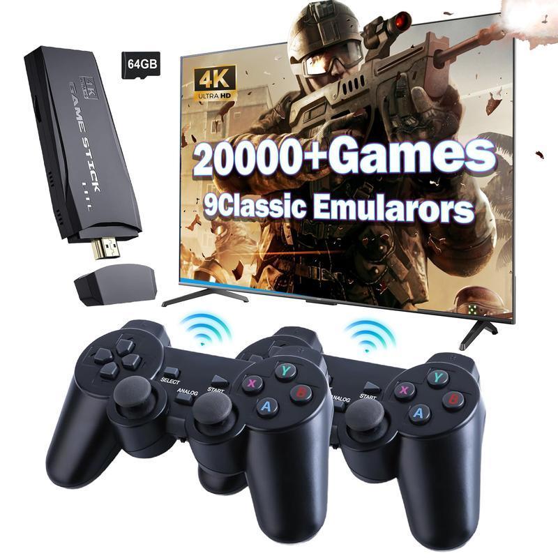 Wireless Retro Game Console M8 Video Game Stick 4K HDMI Output - TikTok ...