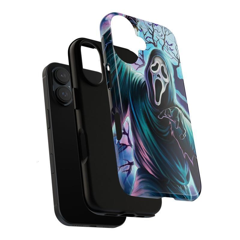 Scary Ghostface Scream Horror Cover, Halloween Phone Case For iPhone 17 ...