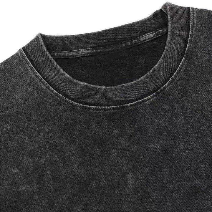 Katseye Oversized Washed Tee – Soft is Strong Pastel Graphic Heavy ...