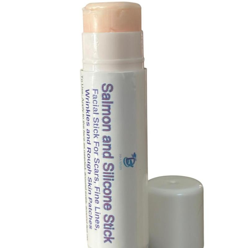 Diva Stuff Salmon and Silicone Facial Stick For Scars, Fine Lines, Wrinkles and Rough Skin ...