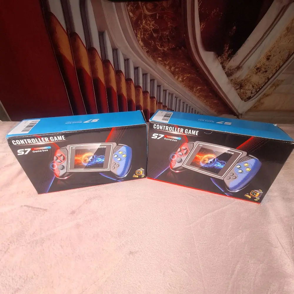 S7 Game Box 620 Preinstalled Retro Games Handheld Console with ...