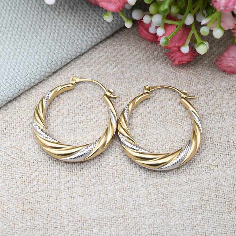 Big Hoop Earrings, Personalized large ear ring design, earrings for ...