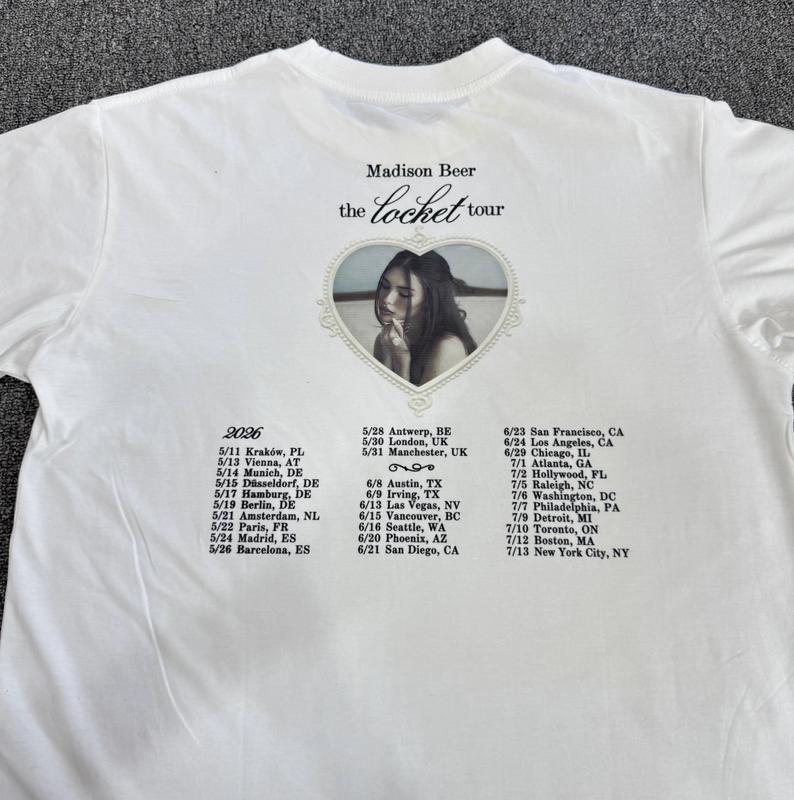 Madison Beer The Locket Tour 2026 World Tour Schedule Dates Two Sided T ...