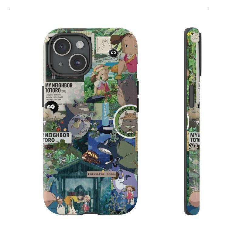 New style Studio Ghibli Collage Phone Case, iPhone 17 16 15 14 13 12 11 ...