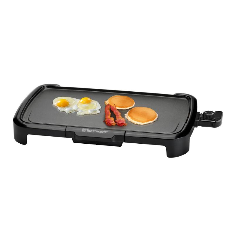 Toastmaster Portable Electric Griddle for Tabletop by Select Brands, 10 ...