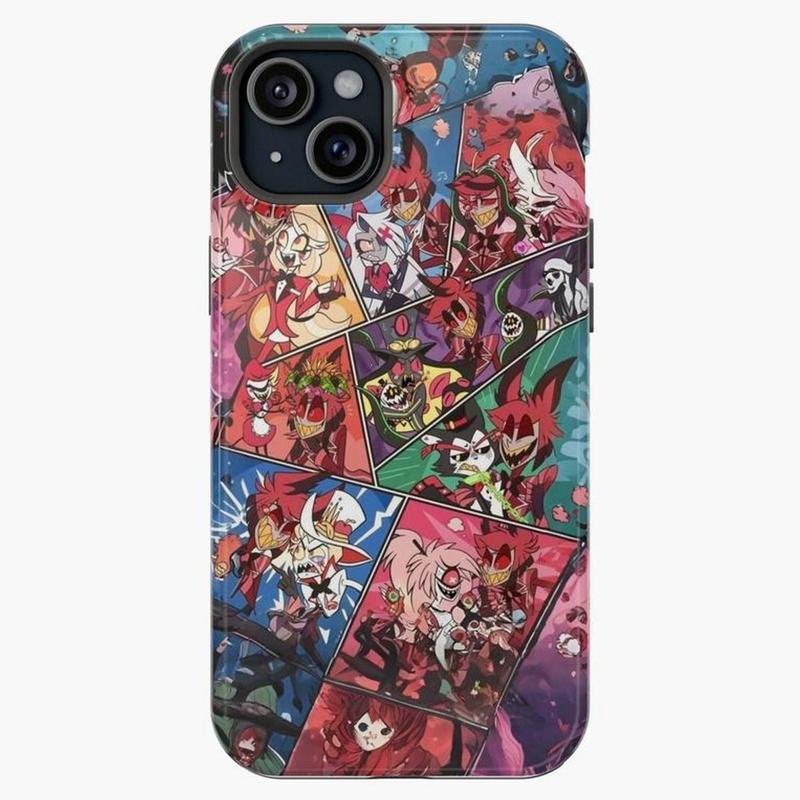 Hazbin Hotel Angel Dust iPhone Case, 8 Style Trendy Phone Covers for ...