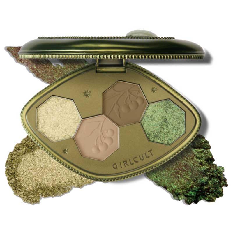 GIRLCULT Herbal Compendium Series Psychedelic Eyeshadow Palette Makeup ...