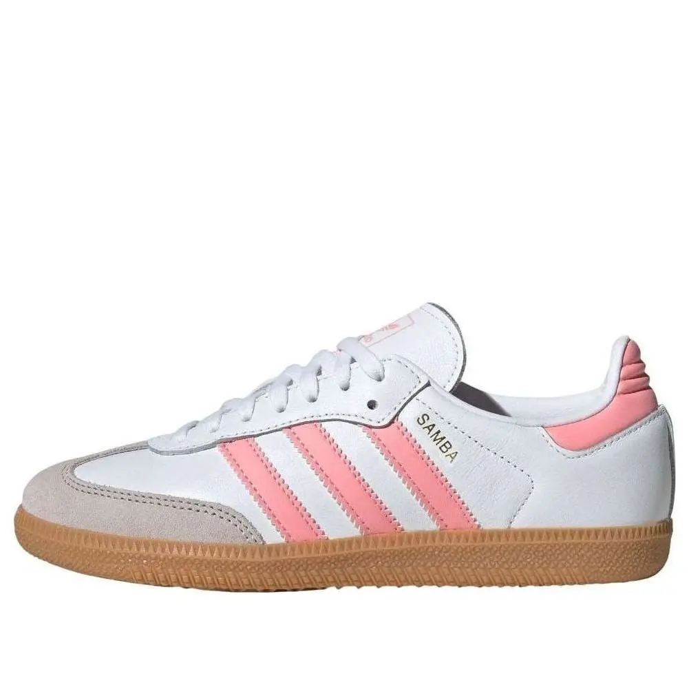 (GS) adidas Samba OG 'Cloud White Pink Gum' JP5480 - TikTok Shop