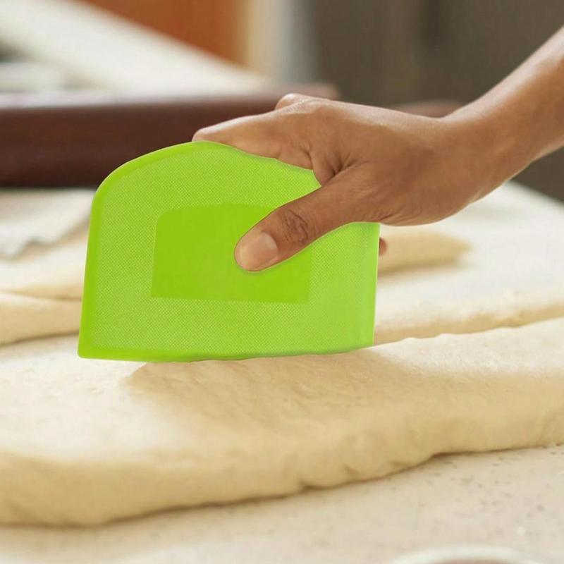Plastic Dough Scraper, 1 Count Non-stick Dough Cutter, Baking Tool for ...
