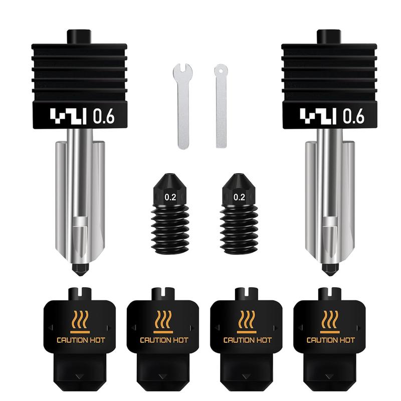 2 count 0.6mm Hotend for Bambu Lab H2S/H2D/H2D Laster Full Combo/H2D ...