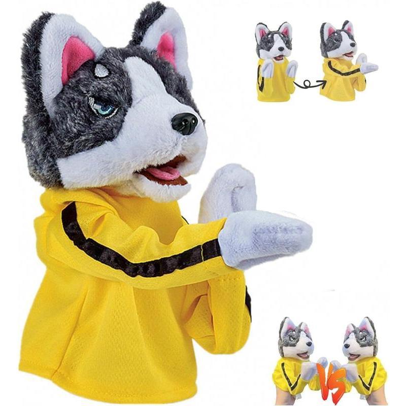 New Kung Fu Dog, Dog Hand Puppets, Dog Boxing Hand Puppet Toy, Kung Fu ...