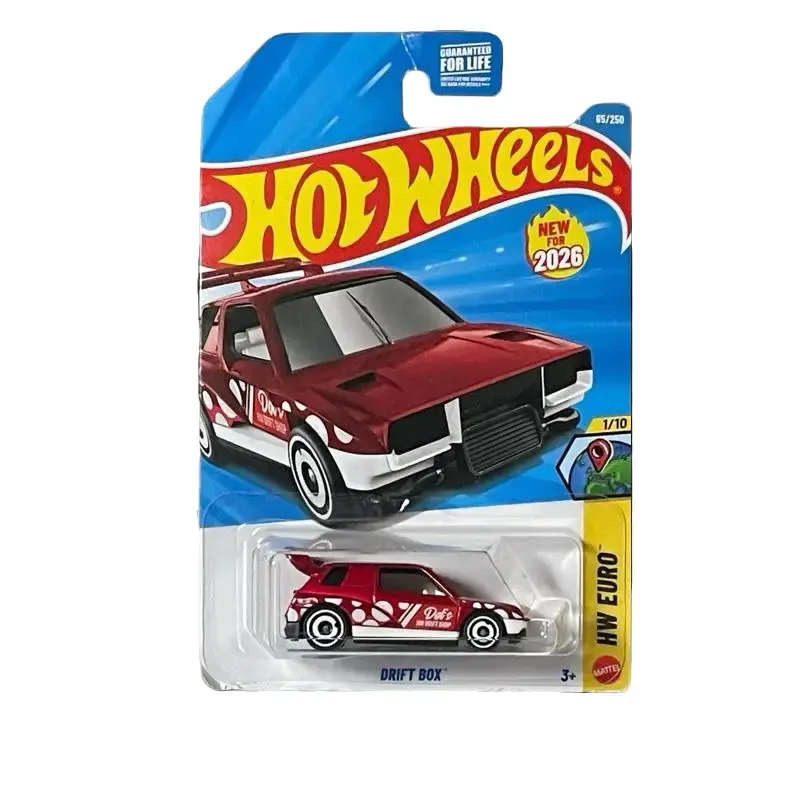 Hot Wheels Drift Box 2026 New HW Euro 1/10 Scale Die-Cast Car Model 3 ...