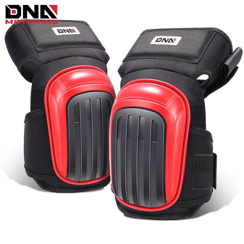 DNA MOTORING Knee Pads Heavy Duty EVA GEL Foam Padding Kneepads with ...