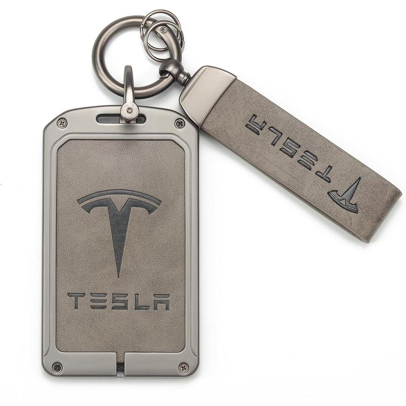 Key Card Holder for Tesla, Leather Card Key Holder for Model S/X/3/Y ...