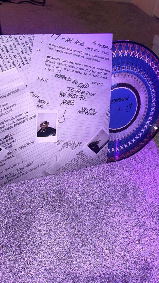 XXXTentacion - 17 - Zoetrope Picture Disc Vinyl [VINYL RECORD - LP ...