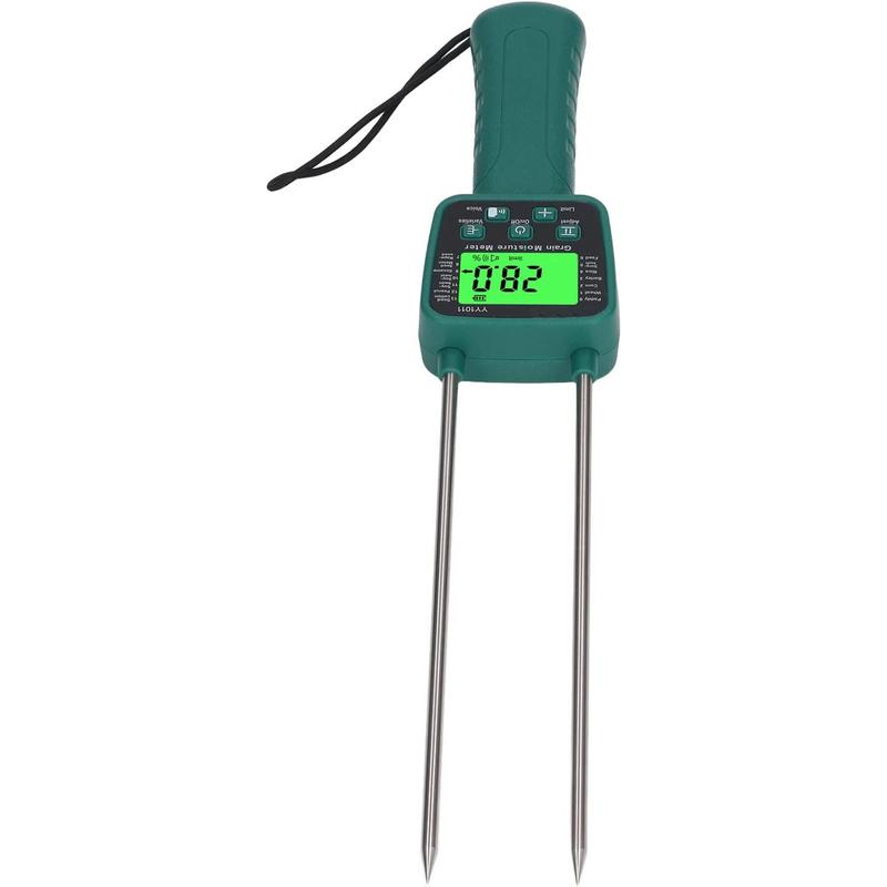 Moisture Meter for Soybean Wheat Grain with LCD Display & Broadcast ...
