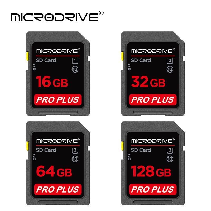 MICRODRIVE SD Card, 16GB 32GB 64GB 128GB Flash SD Card, Camera ...