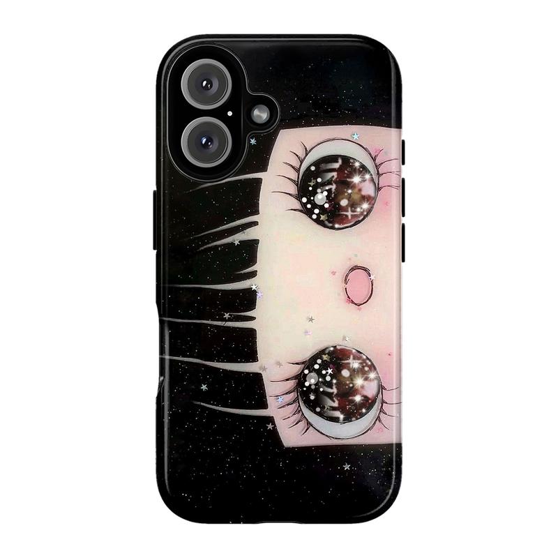 Sad Crying Anime Girl Eyes Phone Case – Aesthetic Kawaii Manga Art, Emo ...