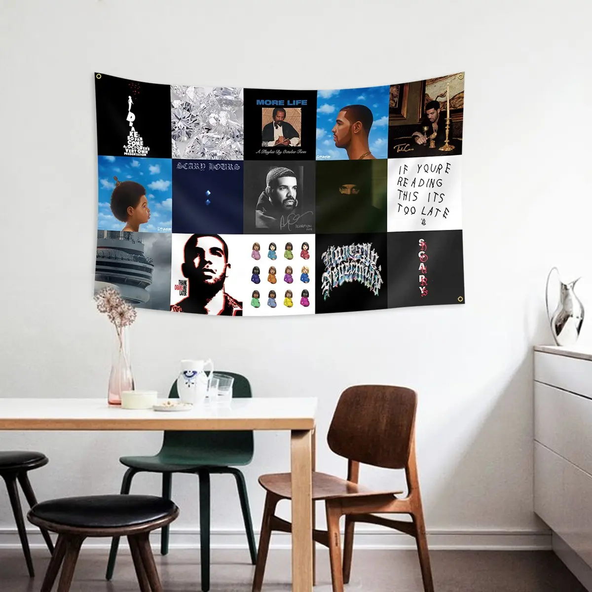 1pc, the Rapper Flag Banner, 2x3ft (60*90cm) /3x5ft (90*150cm), 4 ...