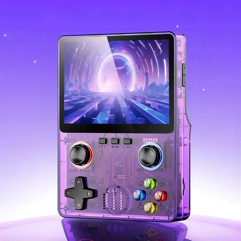 Portable Game Console with Built-in Games, 3.5 Inch IPS Color Screen ...
