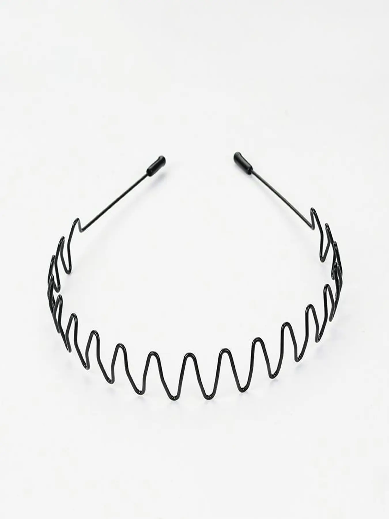 Men's Minimalist Metal Hairband, 7 Styles Available, Casual Wave Design ...