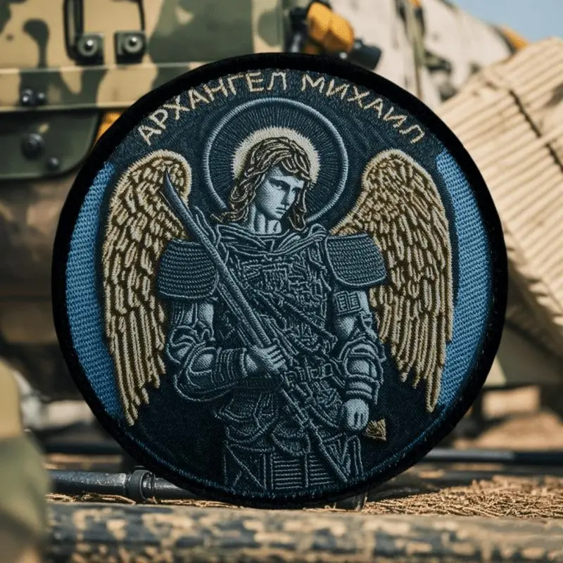 Archangel Michael Tactical Patch, 1 Count Military Morale Badge ...