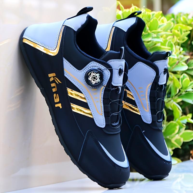 Men's Breathable Casual Sneakers - No-Tie, Comfortable Running Shoes ...