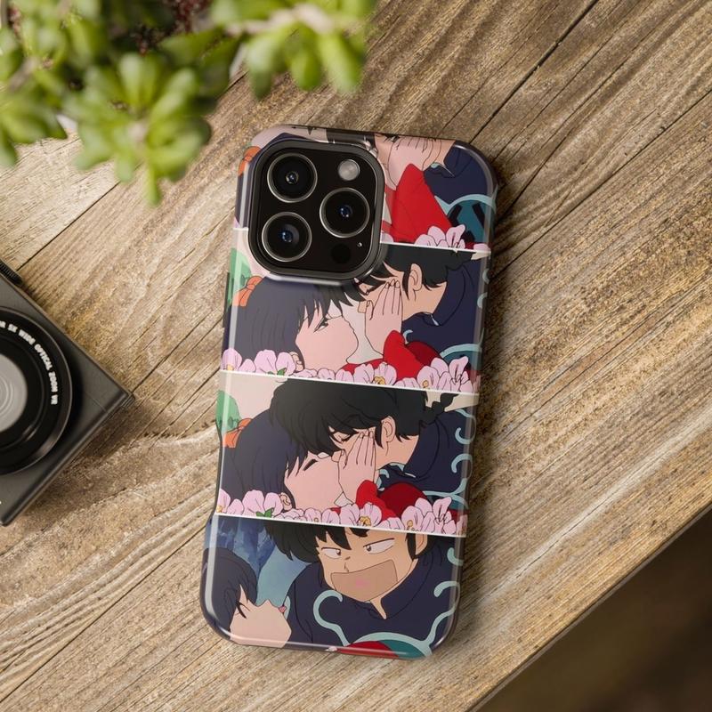 8 styles Ranma 1/2 Anime Phone Case, Ranma x Akane Couple Retro Manga ...