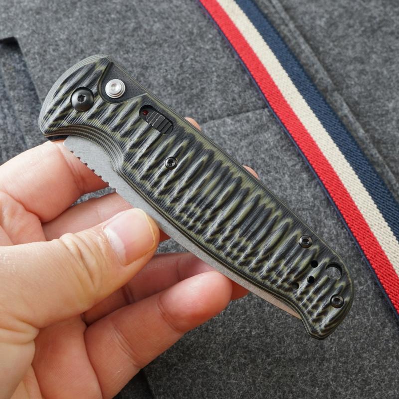 New Model 4300 Folding Knife, Pocket Knife, D2 Blade Material, G10 ...