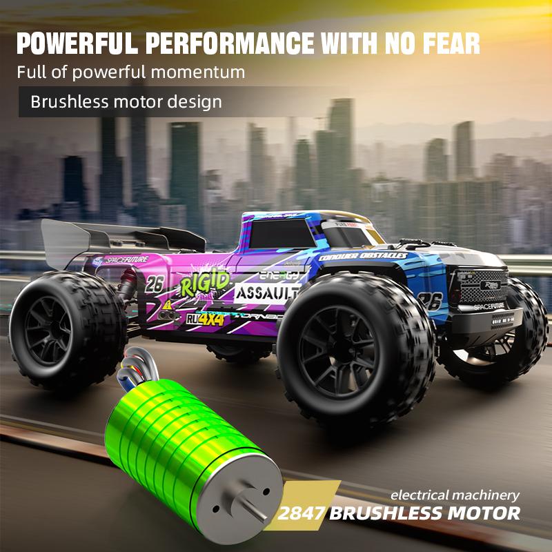 1：14 Brushless High-Speed Four-Wheel Drive，2.4G Remote Control Off-Road ...