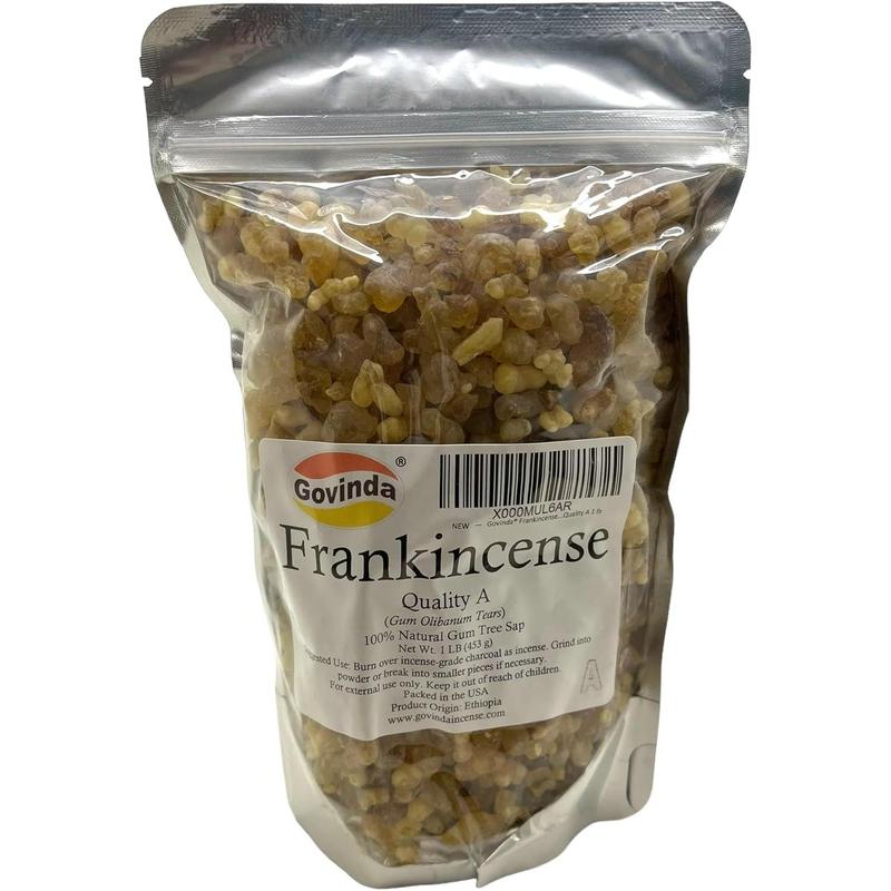 Frankincense Natural Gum Tree Sap Tears Quality A 1 lb Scent Aroma ...