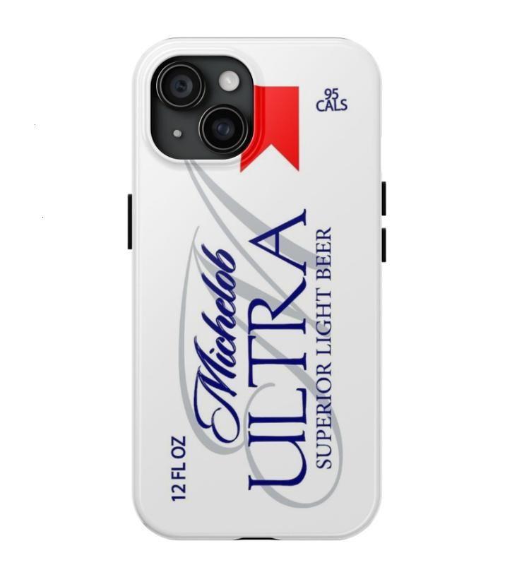 MICHELOB ULTRA WHITETough Phone Case, Cover for Phone 11 12 13 14 15 16 ...
