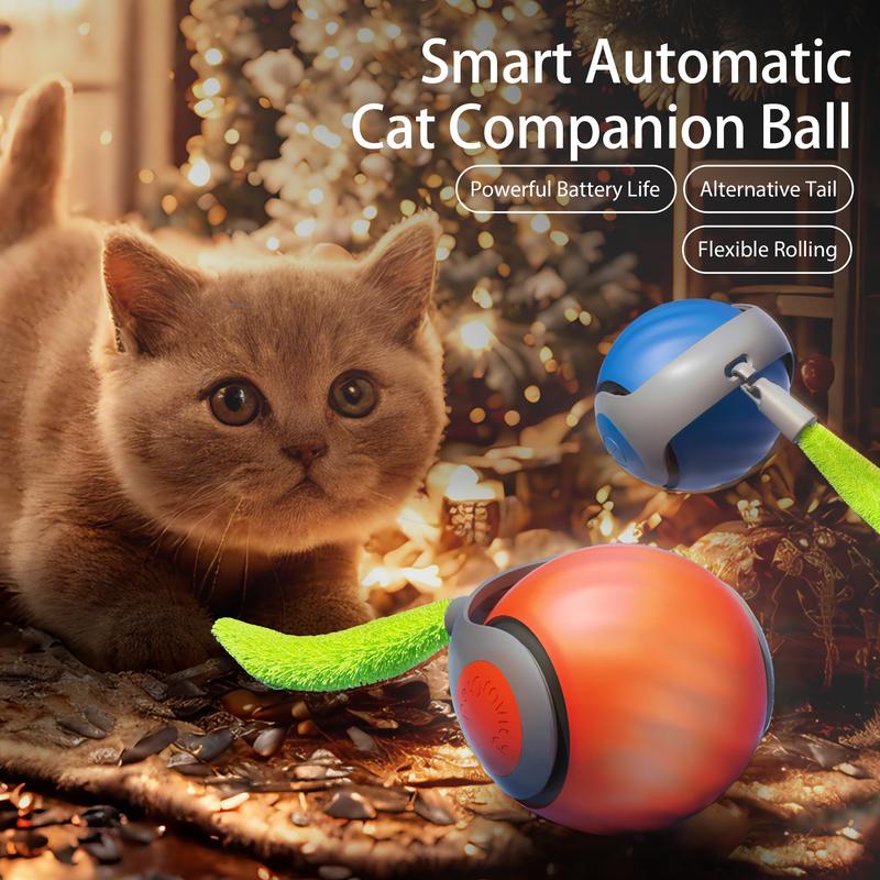2025 Gift for Pets, Petgravity Speedy Sprint Ball for Toy for Cat,Type ...