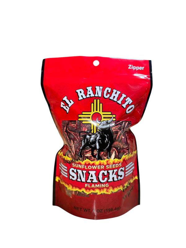 FLaming Sunflower Seeds 7oz - EL RANCHITO JERKY - TikTok Shop