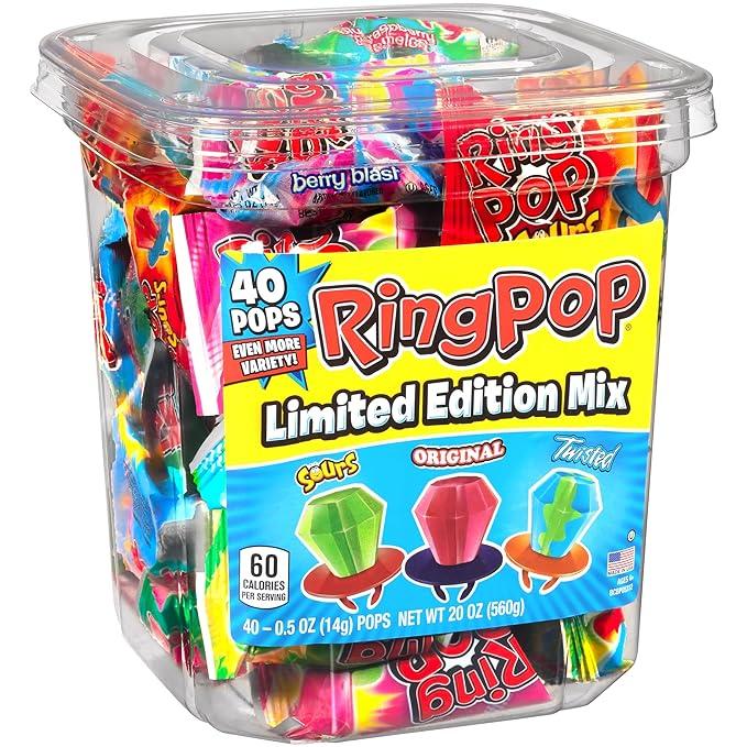 Hard Candy Pops, Variety Pack, 560 grams, 40 Count Sweet Snack - TikTok ...