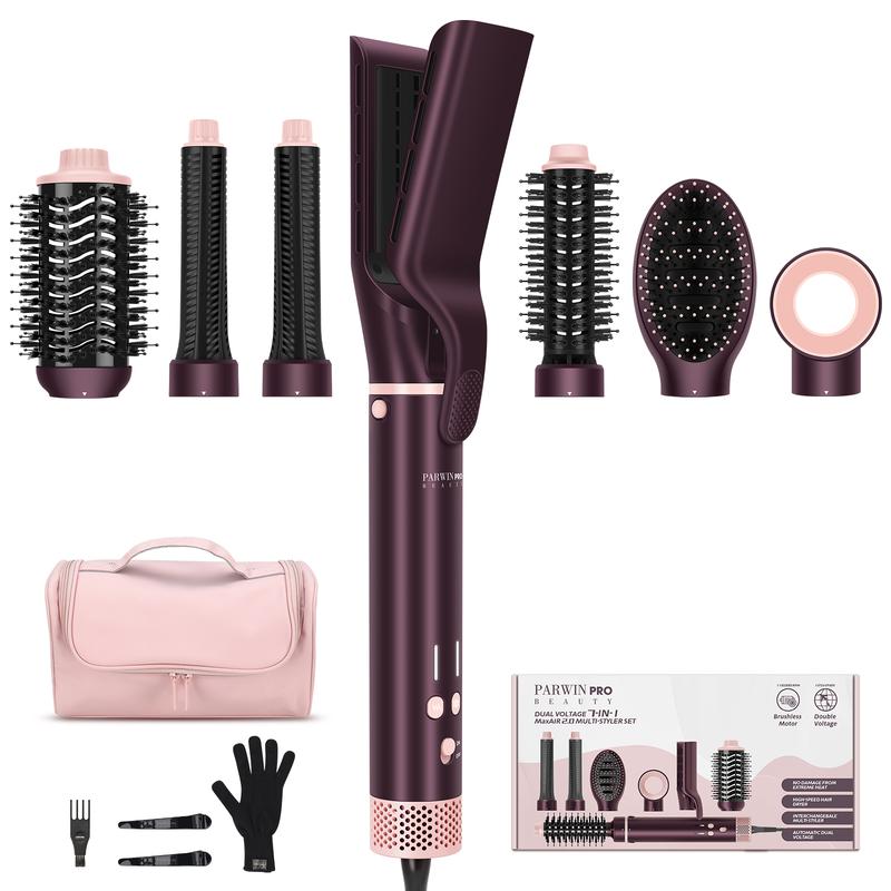 7 IN 1 Pro Multi-Styler, Hair Dryer Set with Air Wrap Styler Curler ...