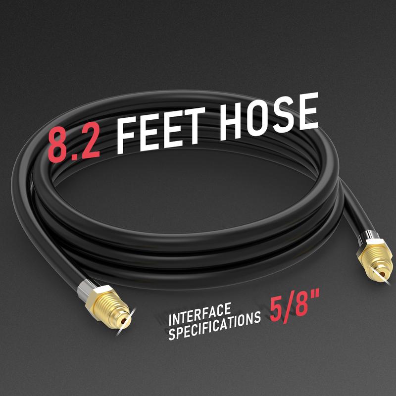 YouWeld CO2 Argon Regulator with 8-Foot Hose Flow Meter Gas Pressure ...