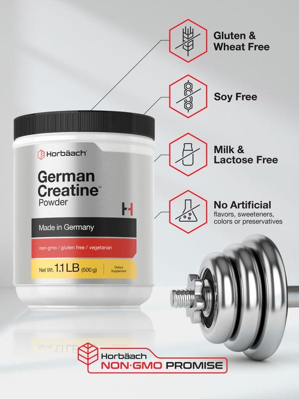 Horbäach German Creatine Powder 500g | Made in Germany with Creapure ...