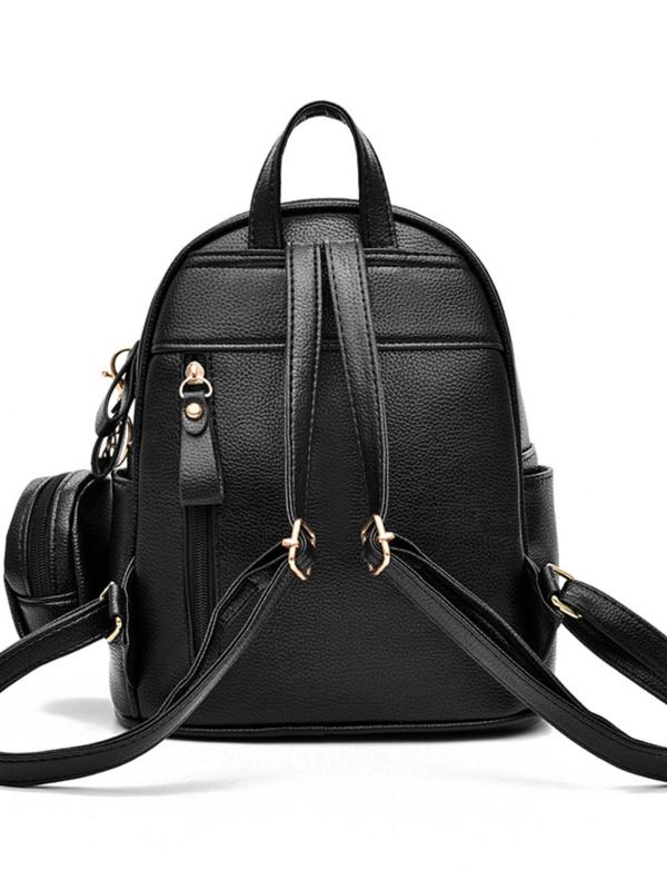 1 Piece Women's Street Style Rivet & Letters Design Backpack - TikTok Shop