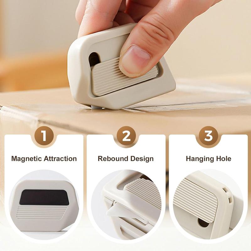Mini Ceramic Paper Cutter, Ceramic Safety Blade, Pocket Sized, Auto ...