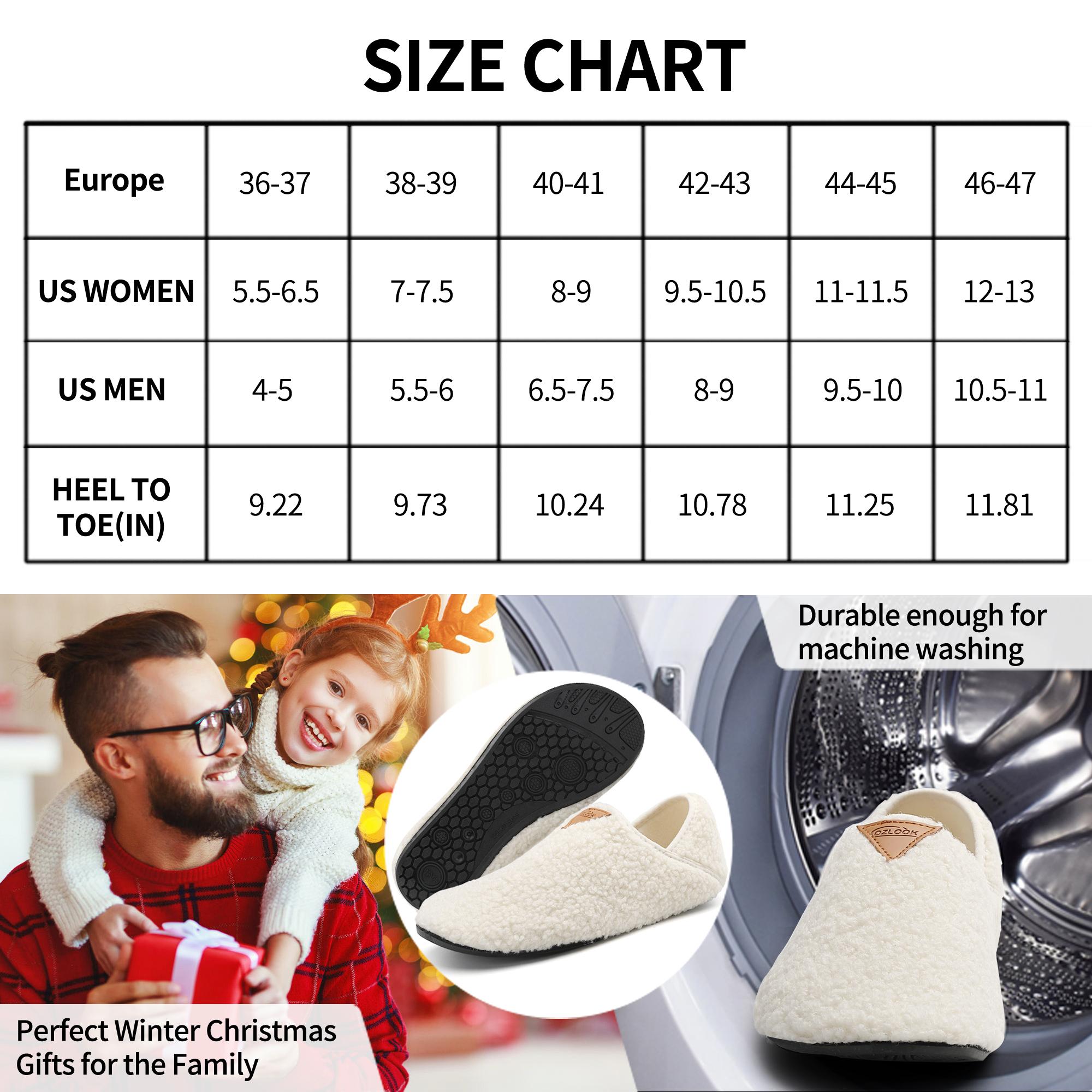 Unisex home slippers, slip-resistant design, indoor/outdoorslip-on ...