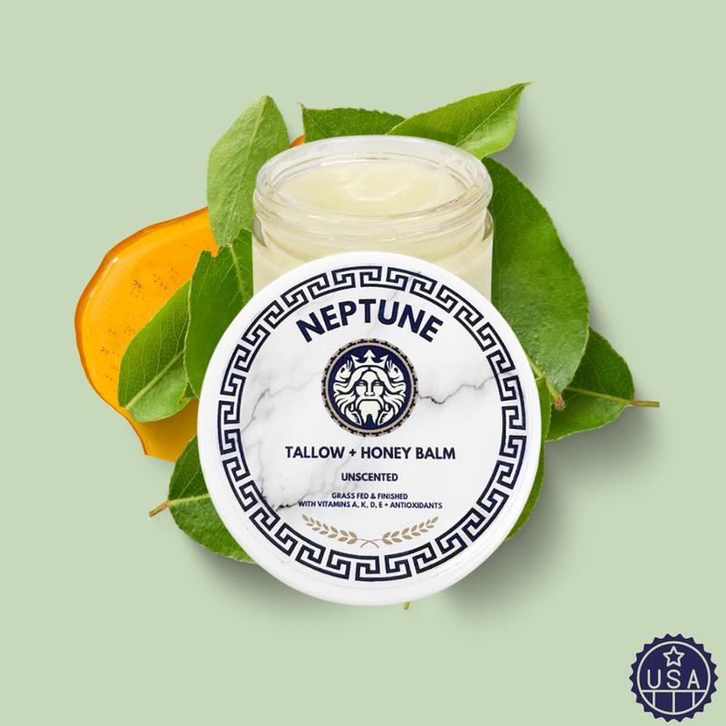 Tallow & Honey Anti-Aging Balm by Neptune - With 850+ MGO Manuka Honey ...