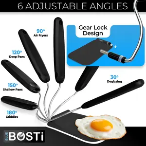 Adaptchula™ - World's First Adaptable Spatula with Seven Adjustable ...