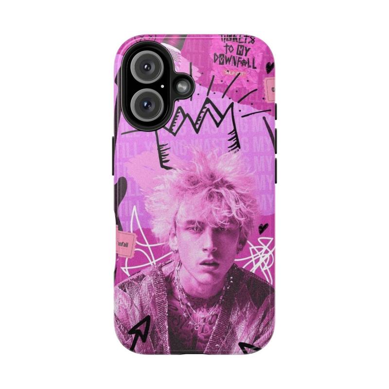 MGK Tickets To My Downfall Phone Case, Pop Punk Rock Art Cover, Machine ...