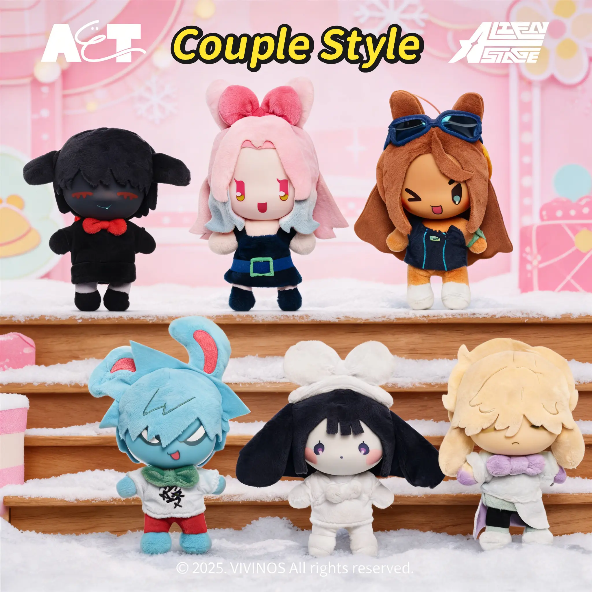 Alien Stage Couple Bunny Series Vinyl Wool Blind Box – IvanTill ...