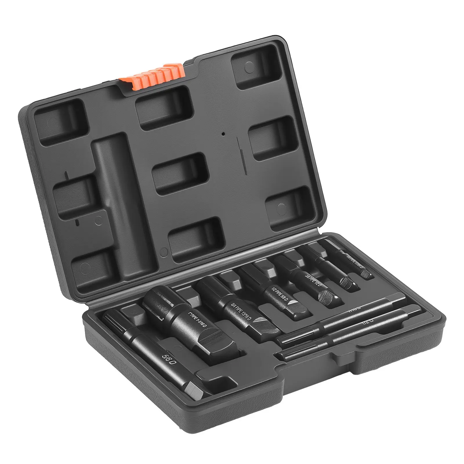 SummerWinsVEVOR Pipe Extractor Set, 9 Pieces Heavy Duty Steel Broken ...