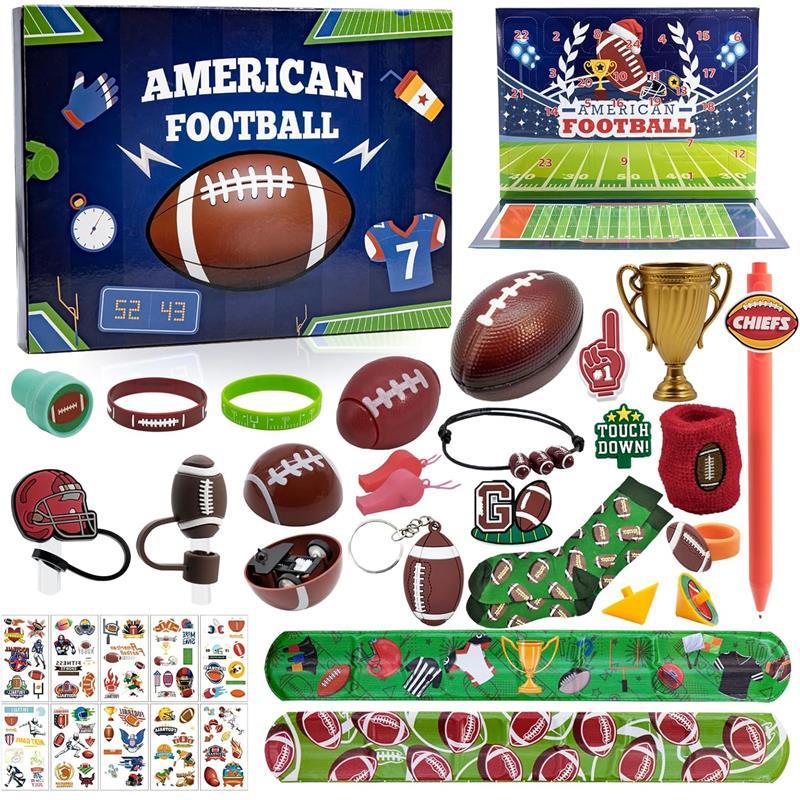 Advent Calendar 2025 American Football 24 Days Sport Countdown for Kids ...