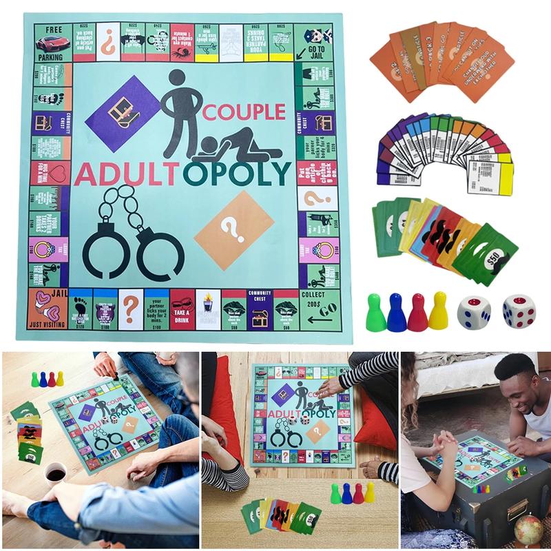 2026 New 2025 New Adult Night Monopoly Games Couple Board Funny ...