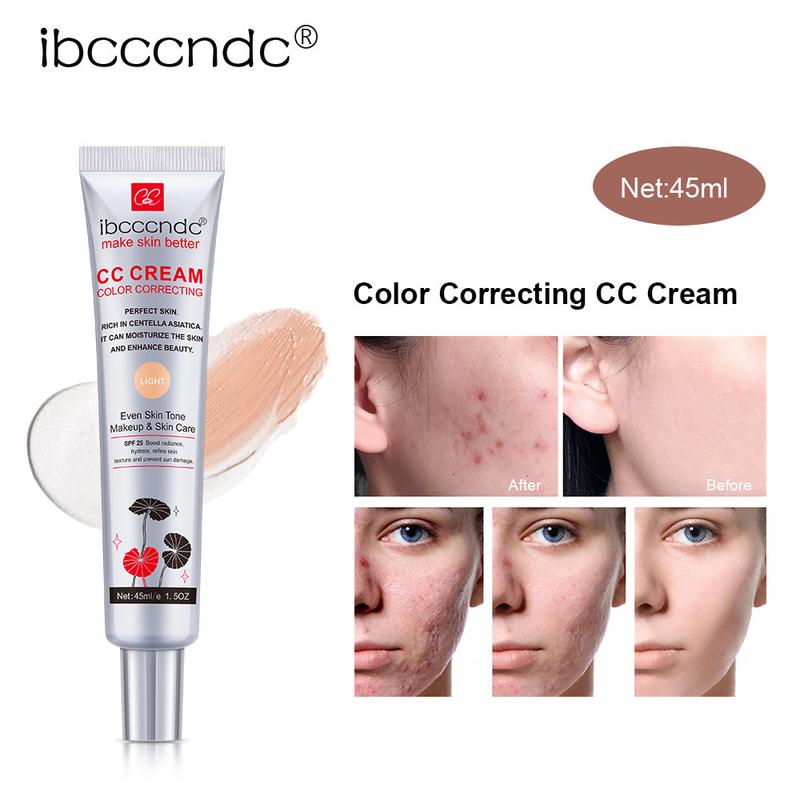 Ibcccndc Color Correcting CC Cream - 45ml Natural Finish Long Lasting ...