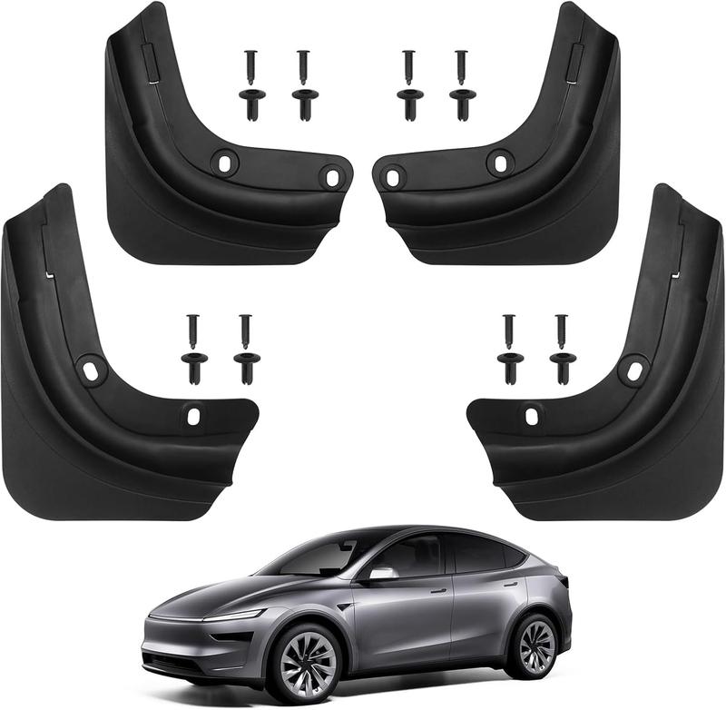 Mud Flaps Mud Guards for Model Y Juniper 2025 2026 TPE Soft Material ...